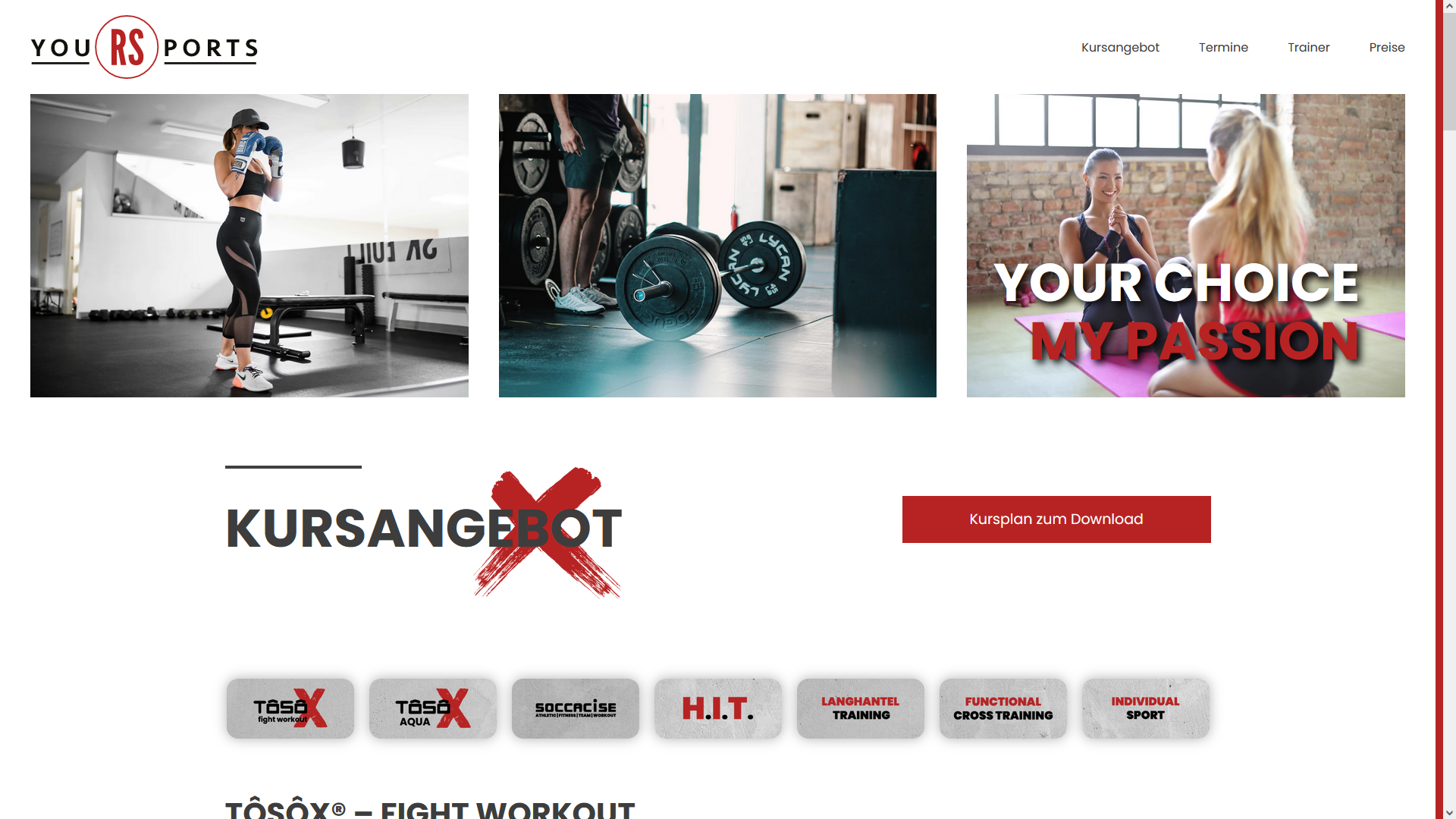 YOURSPORTS | YOUR choice MY passion